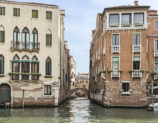 Great Canals in Venice, Italy